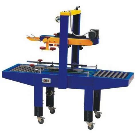 Box Carton Taping Machine Semi Auto Box And Carton Taping Machine Manufacturer From Ambala