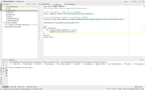 Problem Facing In Scraping Features Section · Issue 1 · Svastikkka