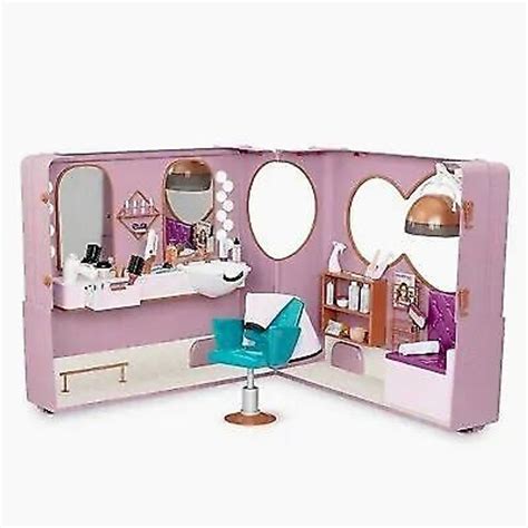Our Generation Og Hair Salon On Wheels Accessory Playset For 18 Dolls
