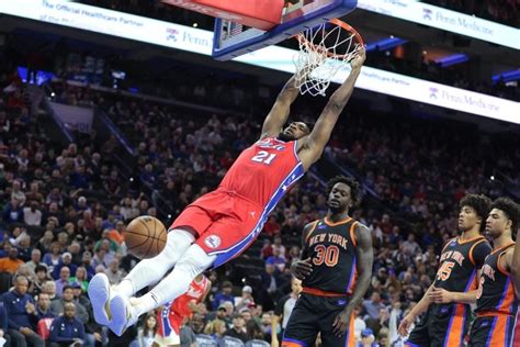 Nba Trade Rumors Ny Knicks Want Joel Embiid
