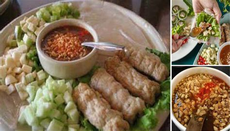 วิธีทำ แหนมเนือง อาหารเวียดนาม พร้อมสูตร น้ำจิ้มแหนมเนือง รสเด็ด