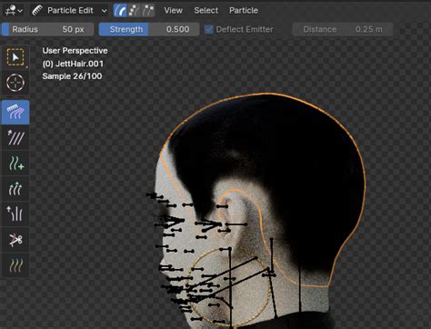 Particle Hair Cannot Be Edited Particles And Physics Simulations Blender Artists Community