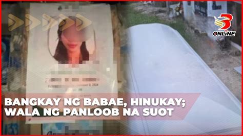 Bangkay Ng Babae Hinukay Wala Ng Panloob Na Suot