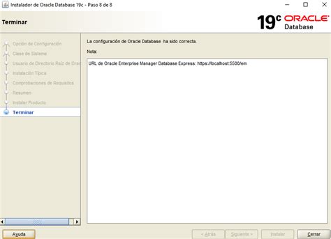Instalación De Oracle 19c En Windows 10