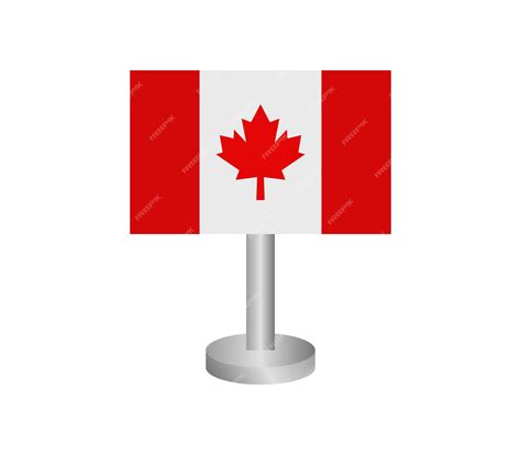 Premium Vector Canadian Flag