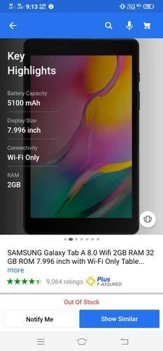 Samsung Galaxy Tab A Inch With Sim Type At Piece Samsung Tablet In Sidhi Id