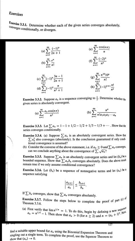 Solved Determine Whether Each Of The Given Series Converges