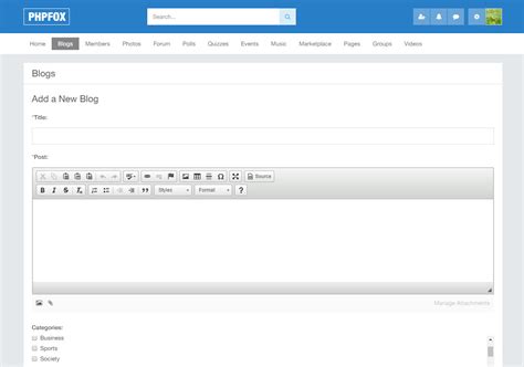 Fox Insider Phpfox Neutron Screenshots And Timeline