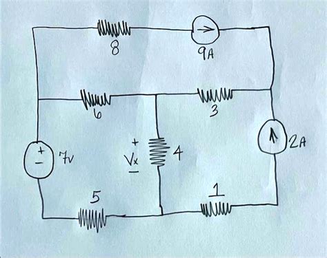 Solved Find The Value Of Voltage Vx Using The Thevenin Equivalent