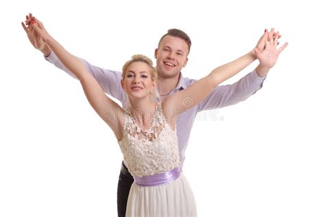 Hermosa Pareja Enamorada Posando Juntos Foto De Archivo Imagen De Amor Adulto