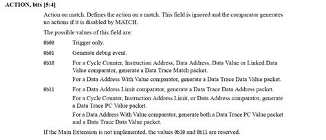 arm cortex m33数据断点和trap功能 cbc notes
