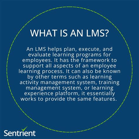 Learningmanagementsystem Elearning Lms Whatislms Learningmanagementsoftware Sentrient