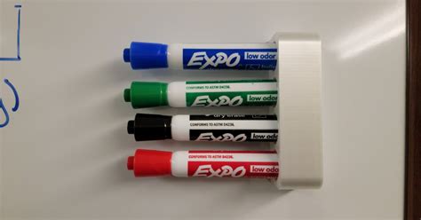 Magnetic Expo Marker X4 Holder By Teegan Meyers Download Free Stl
