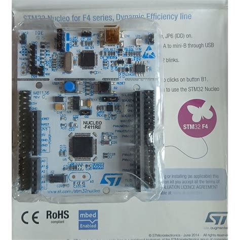 10шт Плата модуля Nucleo F411re Stm32f411re поддерживает Arduino