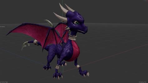 Cynder Remastered Model 3d Model Rigged Cgtrader