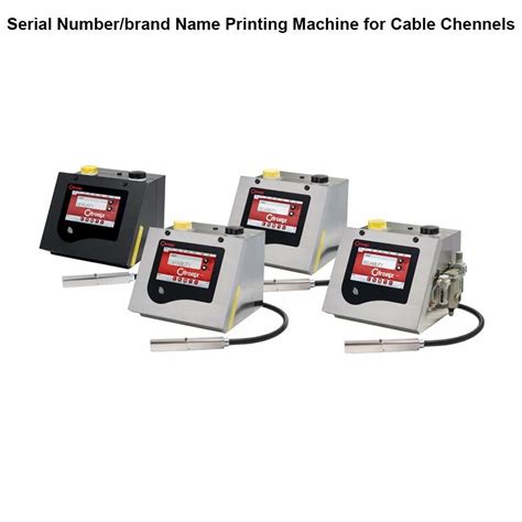 Citronix Ss304 Serial Numberbrand Name Printing Machine For Cable