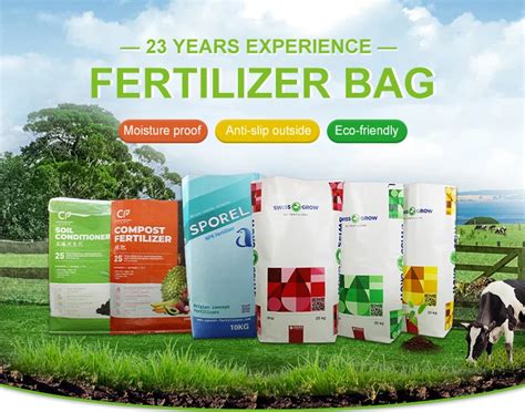 Customized Logo 25kg Bag Packaging Heavy Duty Polyester Pe Agriculture
