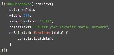 Using DdSlick Dropdown List