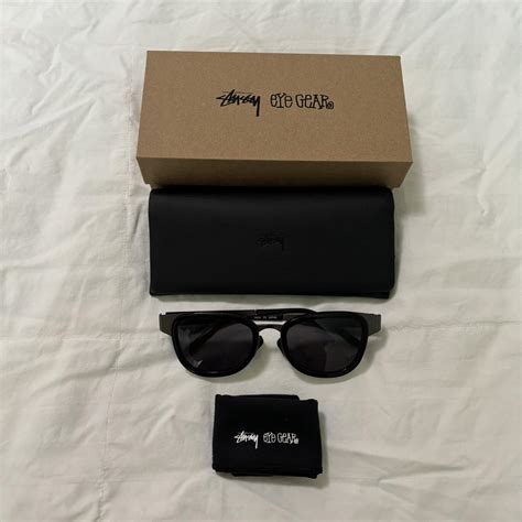 Stussy Vidal Sunglasses Black Lenses 100 Authentic Depop