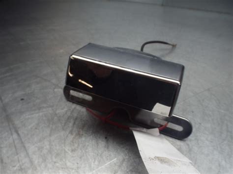 Honda Gl1200 Gl 1200 Goldwing Interstate Number Plate Light And Mount Bracket
