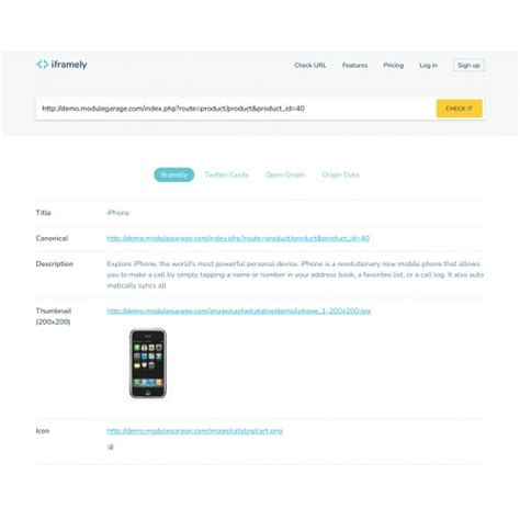 OpenCart SEO Structured Data