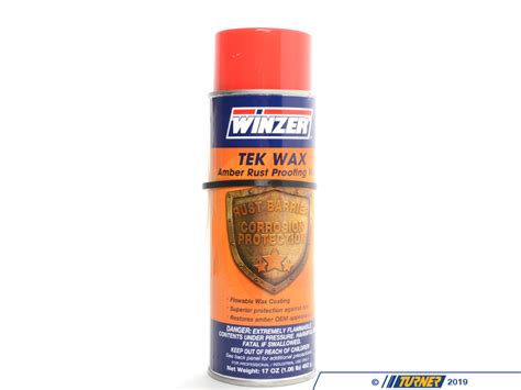 Tms4026 Winzer Tekwax Rust Proofing Spray Turner Motorsport
