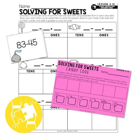 Lucky To Learn Math 2 Digit Subtraction With Expanded Form Lesson 3