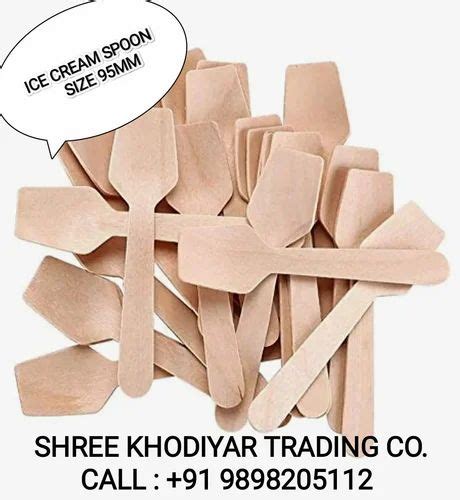 Wooden Ice Cream Spoon At Rs 50 Piece Sarkhej Ahmedabad ID