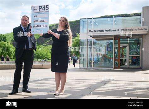 Edinburgh Scotland Uk 29 May 2024 The Scottish Conservatives Craig