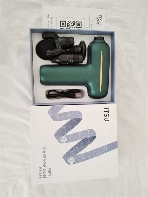 Itsu Massage Gun Health And Nutrition Massage Devices On Carousell