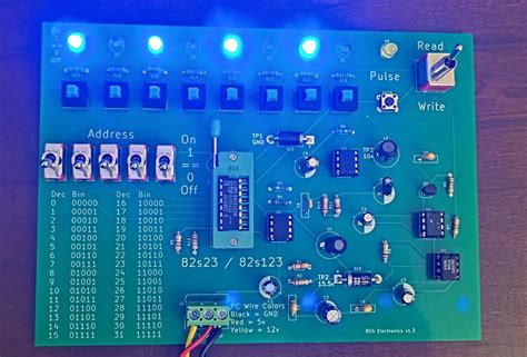 BSG Electronics Boards Arcade EPROM Manual Prom Programmer PCB
