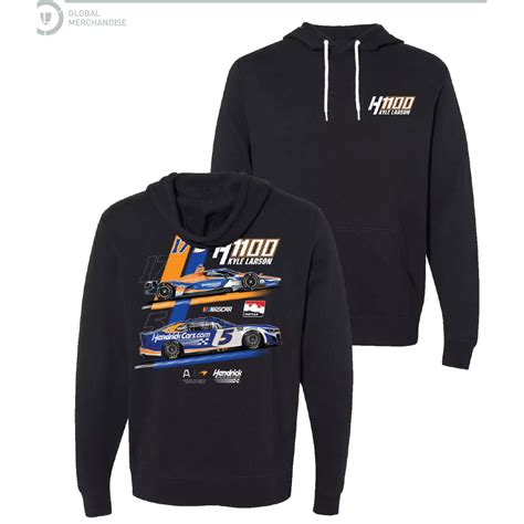 Kyle Larson 2024 H1100 Indy 500 And Coke 600 Hoodie
