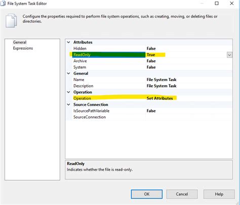 How To Set Ssis Out File To Read Only Microsoft Qanda