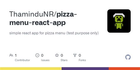 GitHub ThaminduNR Pizza Menu React App Simple React App For Pizza
