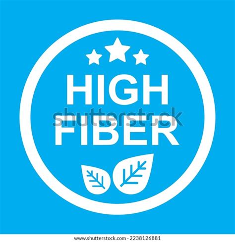 High Fiber Icon Vector Art Stock Vector Royalty Free 2238126881