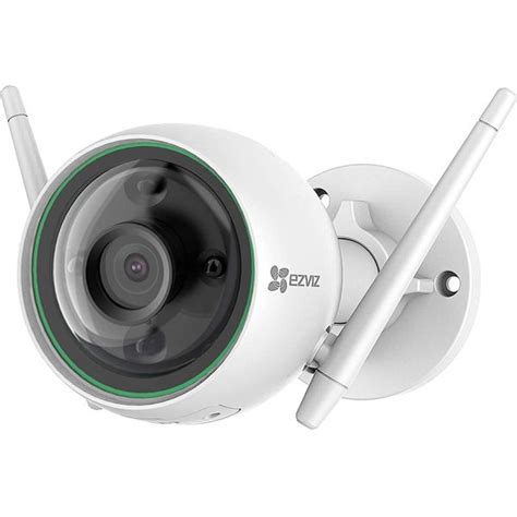 Câmera Ip Ezviz Cs C3n B0 3h2wfrl Wifi Branco Preto