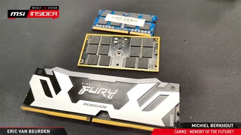 Msi Highlights Benefits Of Camm2 Ddr5 Memory For Desktop Pcs Shorter Traces Lead To Higher