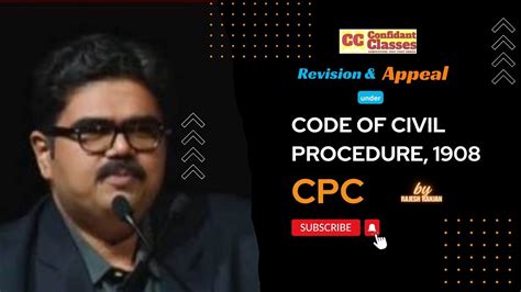 Revision Appeal Under CPC Cpc Codeofcivilprocedure Lawcoaching Civilprocedurecode YouTube