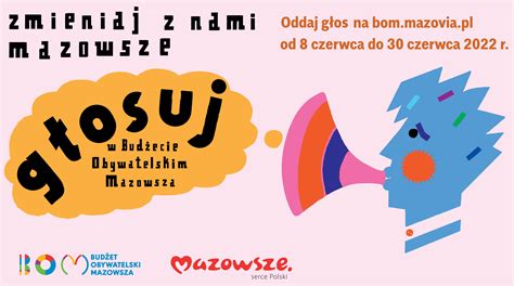 Budżet Obywatelski Mazowsza 8 czerwca ruszy głosowanie Mazowiecka