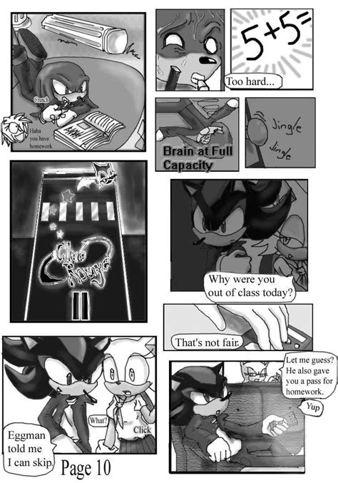 Sonic High School Comic Pg10 By Qtstarthehedgehog On Deviantart