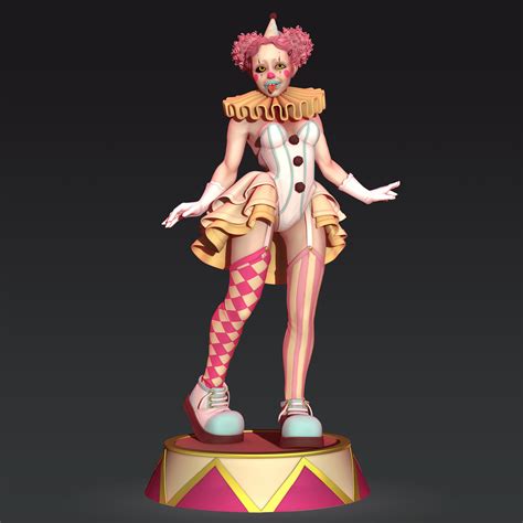 Artstation Clown Girl