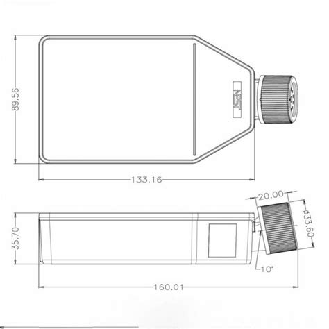 Nest Scientific Cell Culture Flask With Plug Seal Cap Sterile