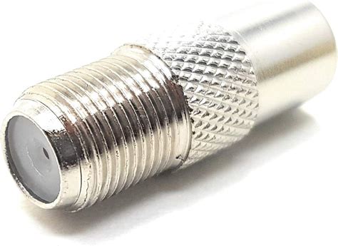 Maincore F Type Screw Connector Socket To Rf Coax Aerial Male Adapter