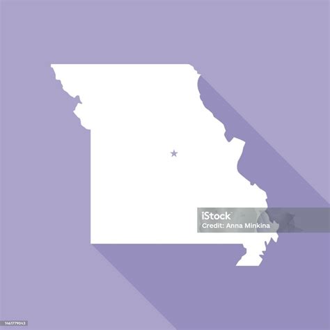 Missouri Map Vector Illustration Stock Illustration Download Image