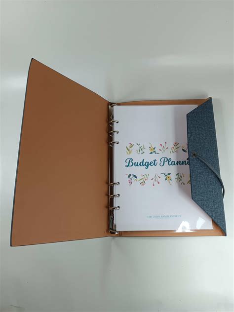 Budget Planner Pour Classeur A5 La Boutique Zbp