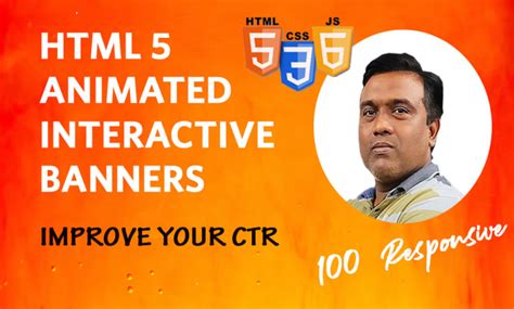 Create Interactive Html Rich Media Animated Banner Ads By Mahendra Ws