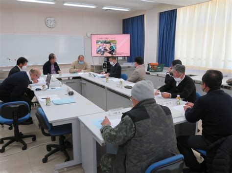 1月12日金 第3回学校運営協議会 行方市立麻生東小学校