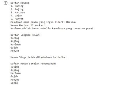 Struktur Data Yang Digunakan Pada Pogram Python Desintia Randa Yanji