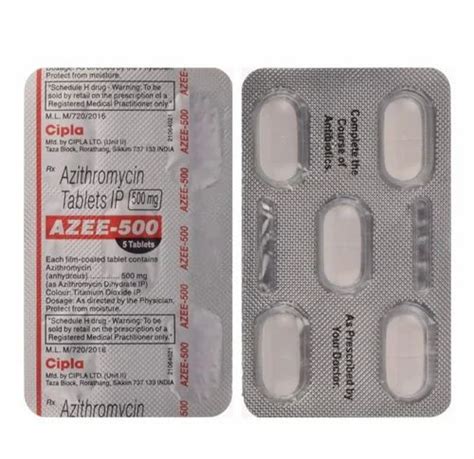 Azithromycin Tablets Ip At ₹ 90 Box Azithromycin 500 Mg In Amravati