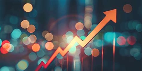 Graph Featuring An Upward Line Depicting Economic Success And Business